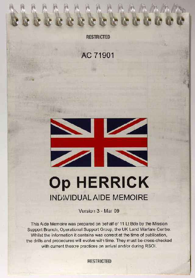 Operation HerrickAFGHAN - DLI Collection